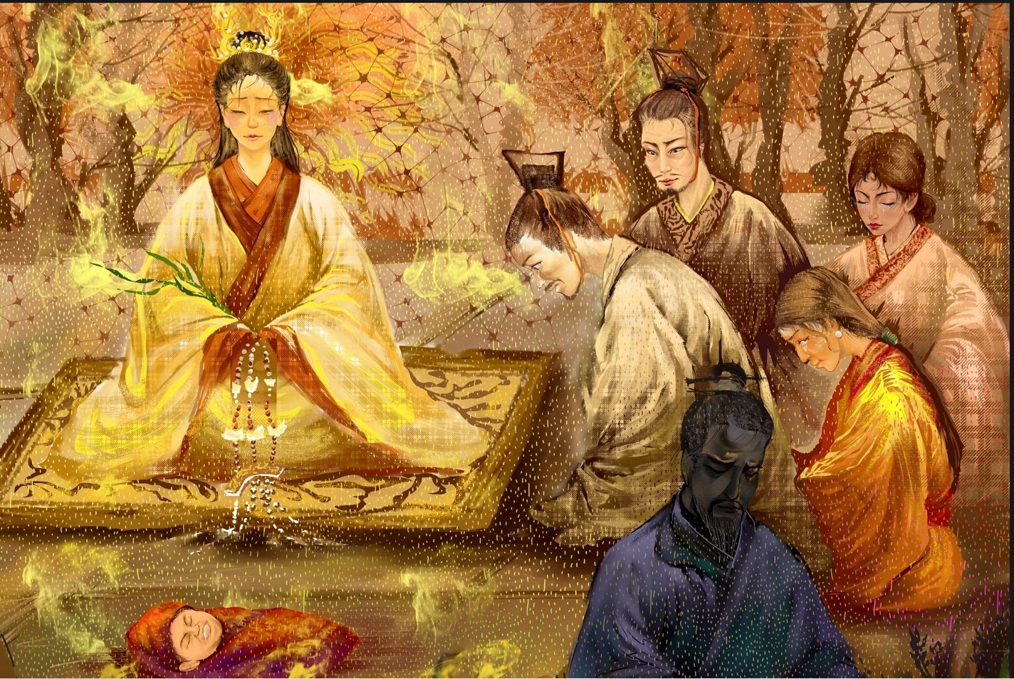 天赐百色手绘版_芝士棒髓-站酷ZCOOL